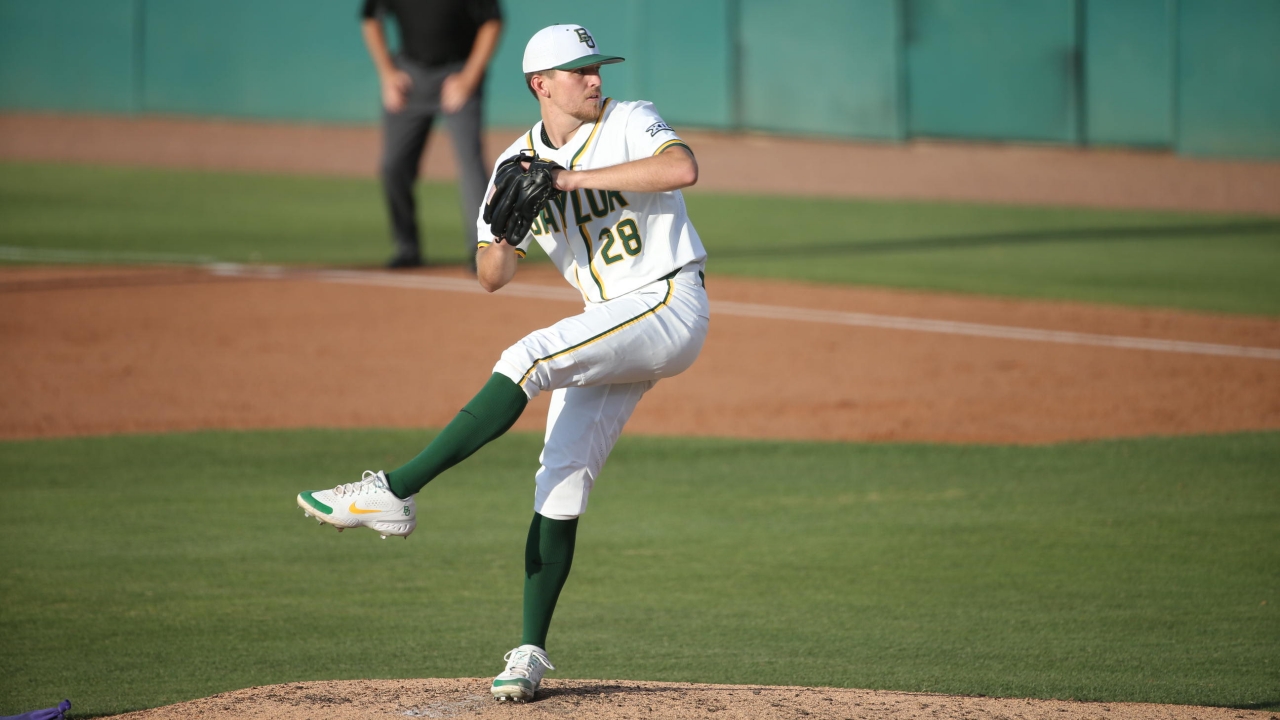 Baylor pitching coach Jon Strauss previews the Big 12 Tournament | SicEm365