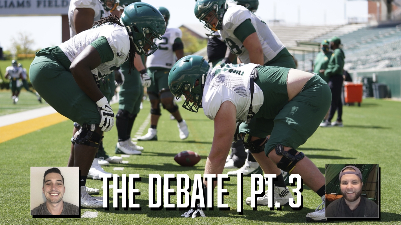The Debate (Pt. 3): Projecting Baylor's starting offensive line | SicEm365