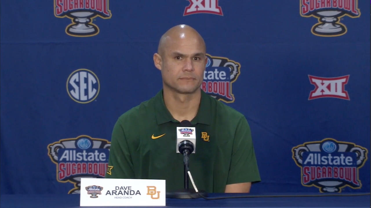 Postgame Transcript: Dave Aranda, Terrel Bernard, Abram Smith | SicEm365