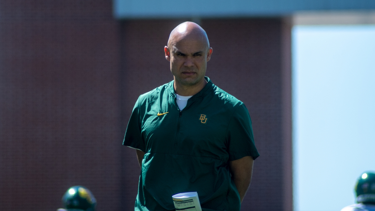 Spring Practice 1-on-1 With Baylor Head Coach Dave Aranda | SicEm365
