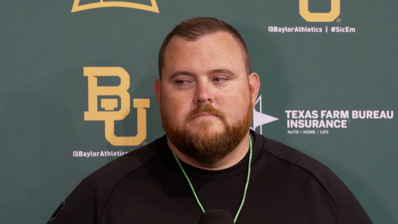 Baylor's Mateos, Keith, Gall & Miller Discuss Spring Practice | SicEm365