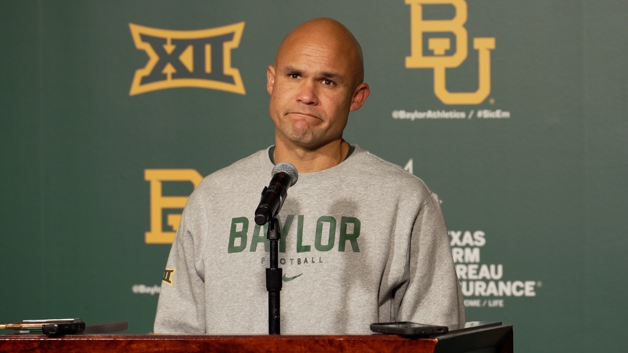 Presser: Dave Aranda and Players Answer Questions after Loss to TCU ...