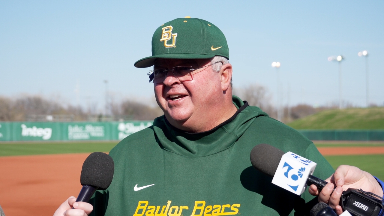 Presser: Mitch Thompson and Players Preview Baylor Baseball Season ...