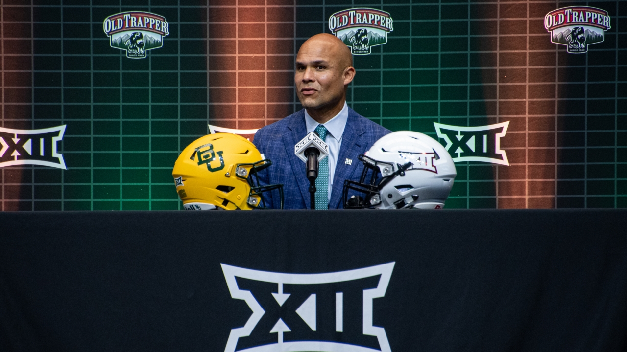 Presser: Dave Aranda Answers Questions at Big 12 Media Days | SicEm365