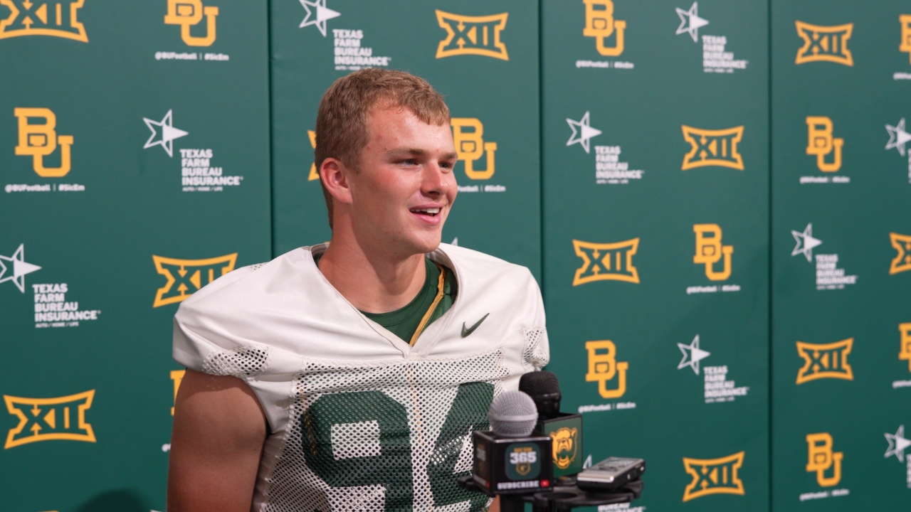 Presser: Baylor Football Specialists Talk Fall Camp & Special Teams ...