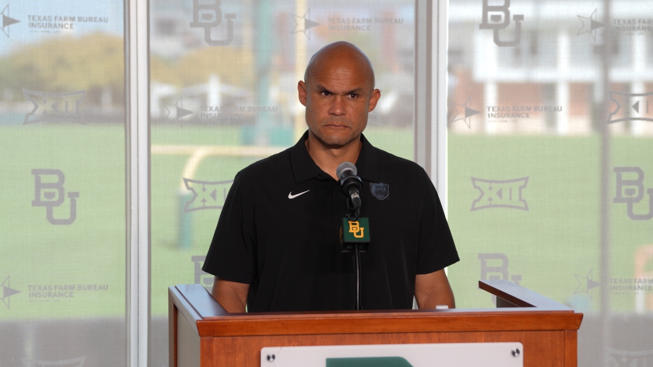 Presser: Dave Aranda Previews Baylor's Week 5 Matchup with Oklahoma ...