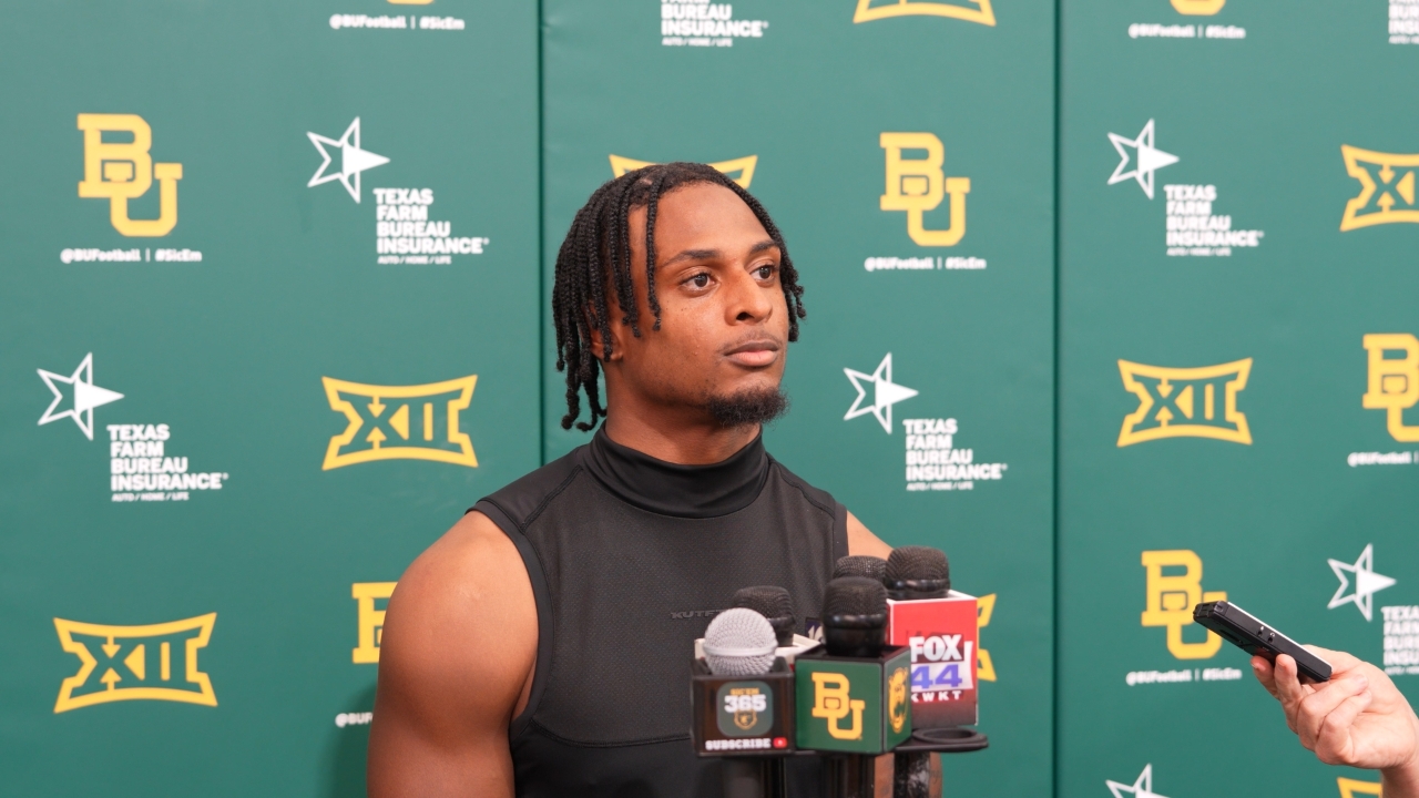 Presser: Devyn Bobby & Kobe Prentice Preview TCU Rivalry Game for Baylor Football | SicEm365