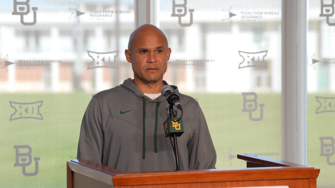 Presser: Dave Aranda Recaps Bye Week, Previews Baylor's Matchup against ...