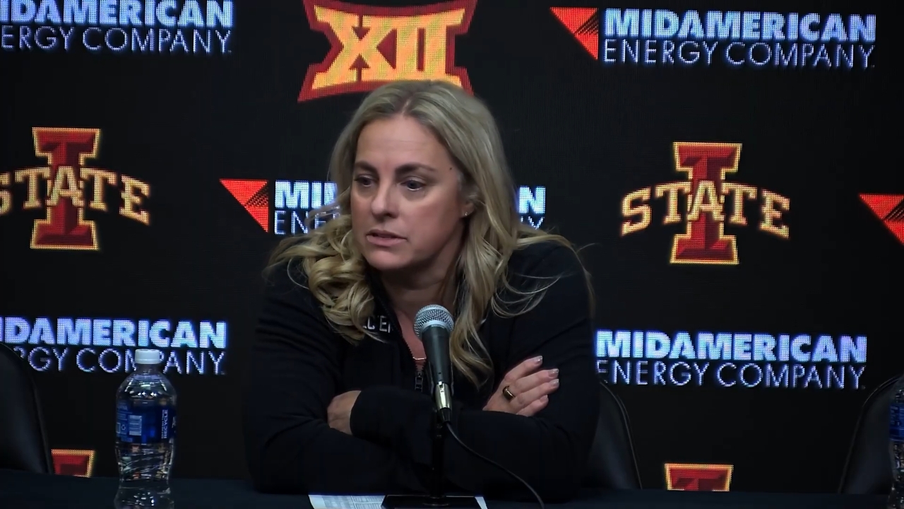 Postgame Presser: Nicki Collen Talks Big Win at No. 10 Iowa State ...