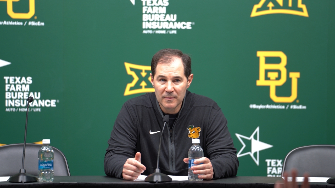 Postgame Presser: Scott Drew & Players Talk 70-60 Loss vs No. 3 Iowa ...